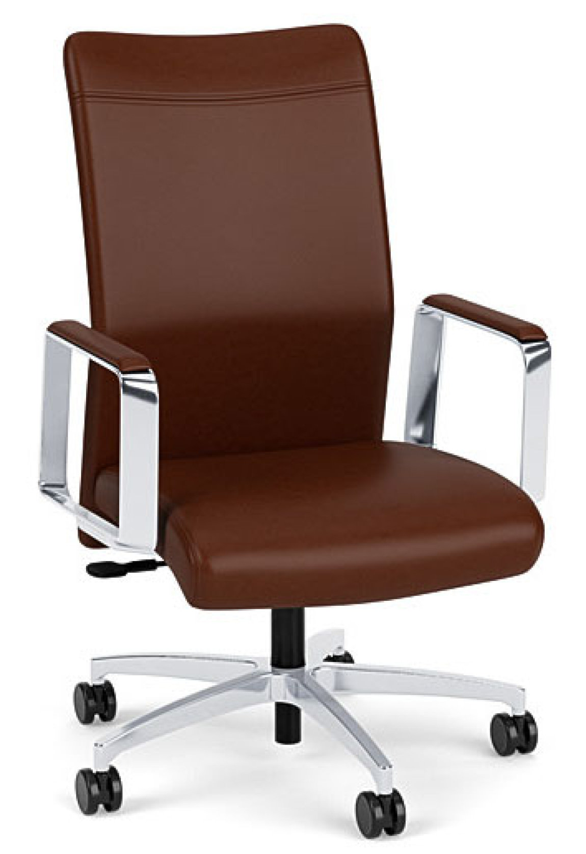 Leather High Back Conference Room Chair | Proform by Via Seating