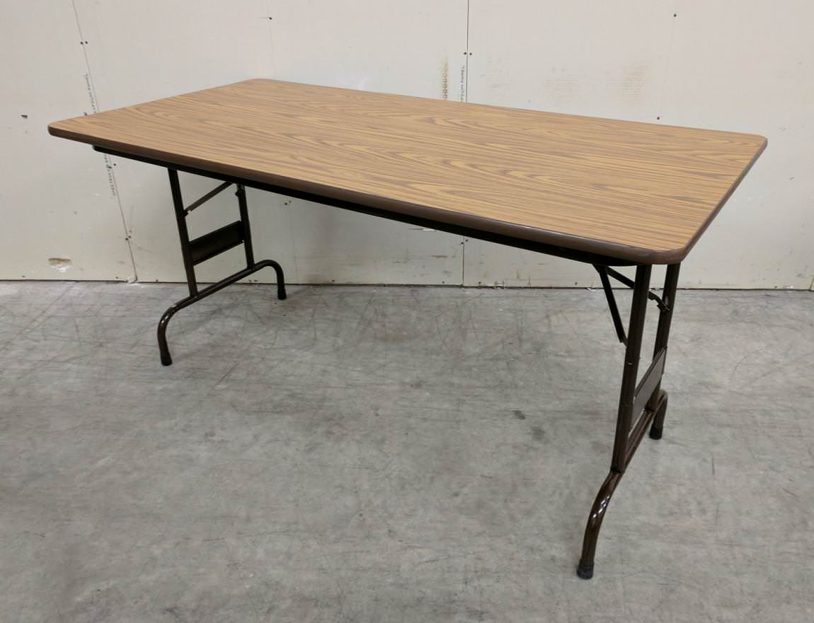 Oak Laminate Folding Tables â€“ 60x30