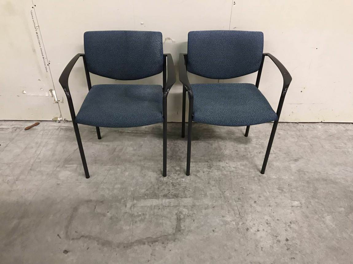 Steelcase Green Blue Guest Chair by Steelcase