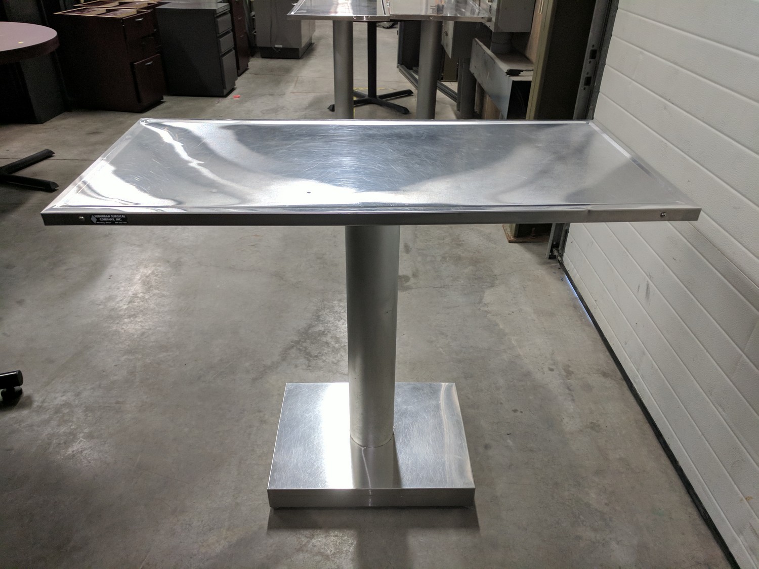 Suburban Surgical Company Surgical Steel Tables | Madison Liquidators