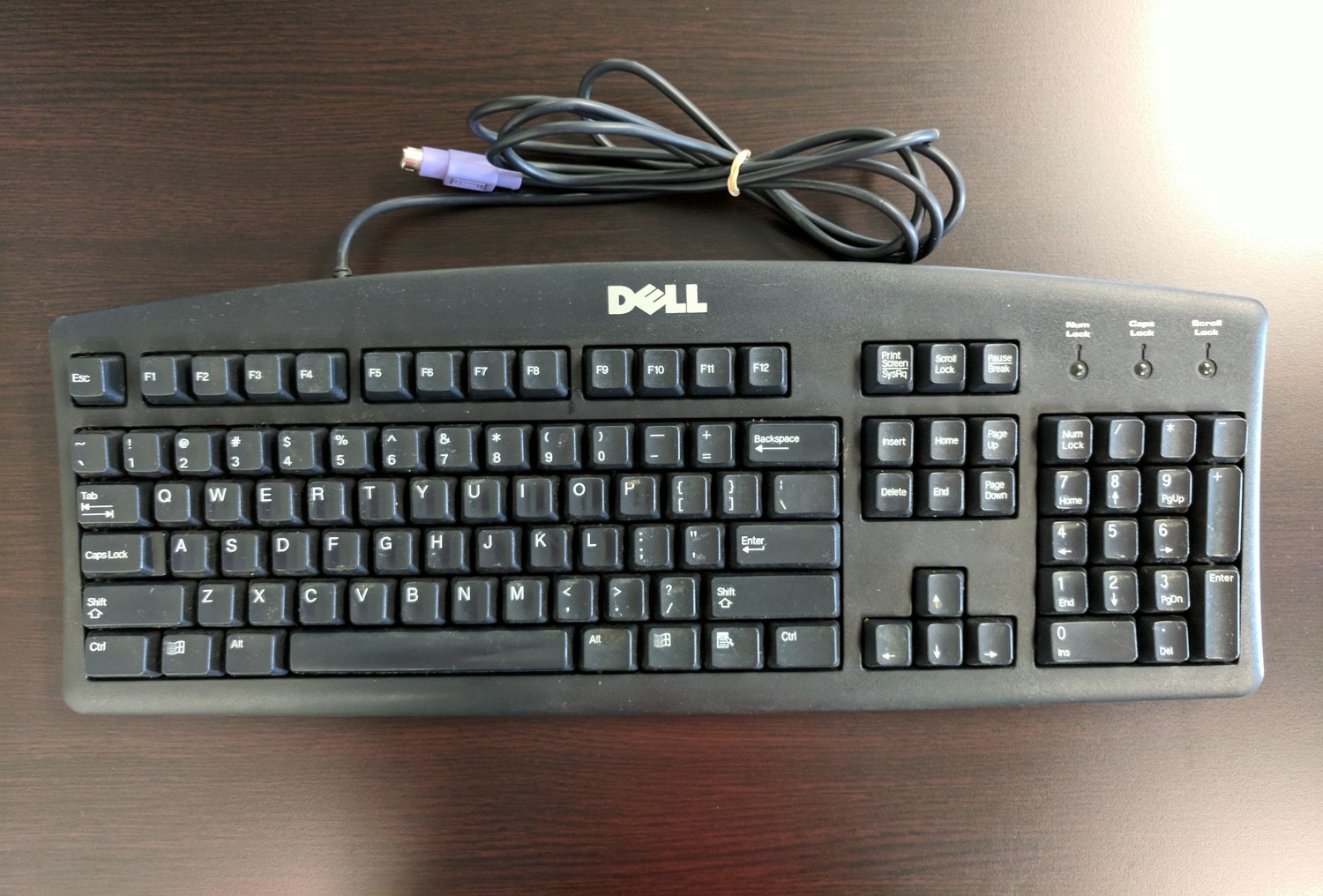 Dell SK-8110 PS/2 Wired Keyboard | Madison Liquidators