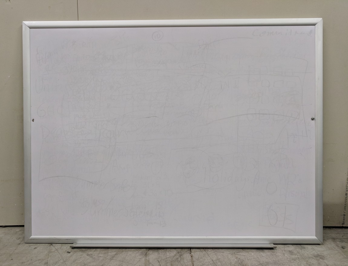 Dry Erase Whiteboard – 48x36 | Madison Liquidators