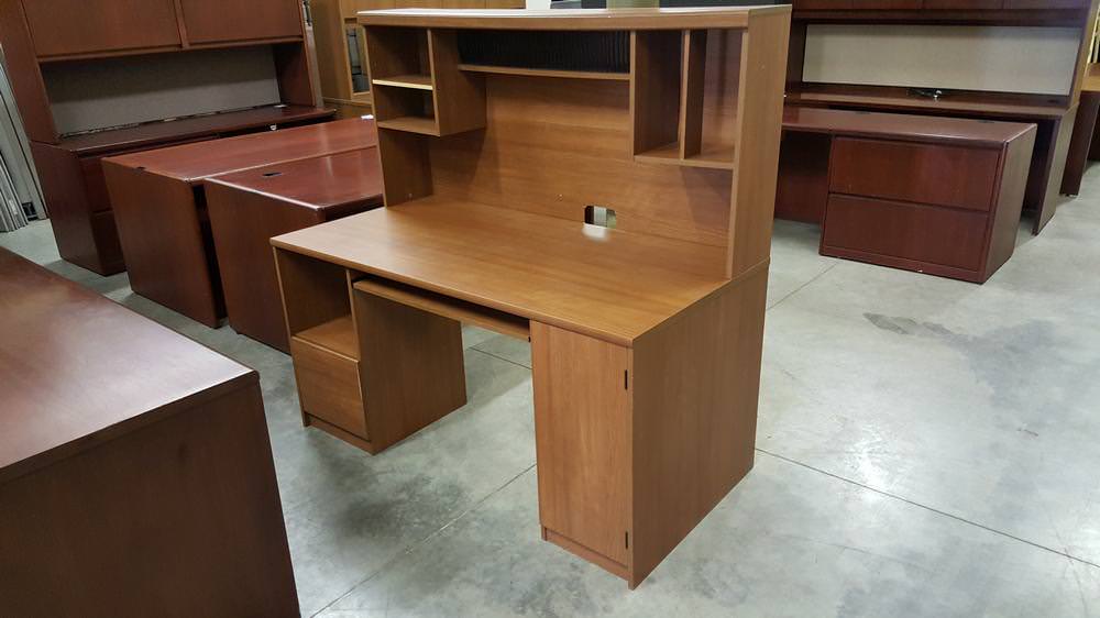 O'Sullivan Computer Desk with Hutch | Madison Liquidators
