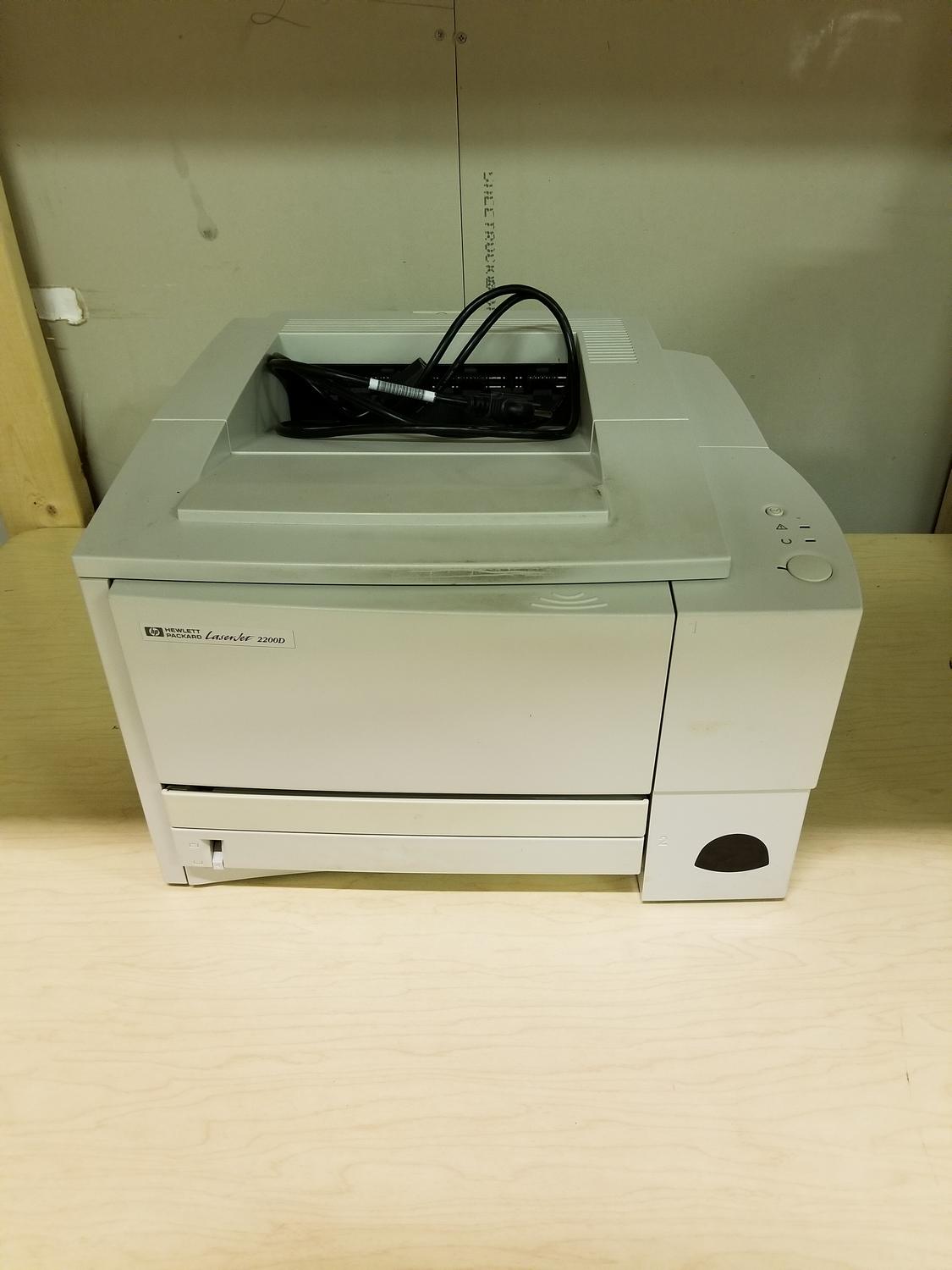 HP LaserJet 2200d Monochrome Laser Printer + Toner